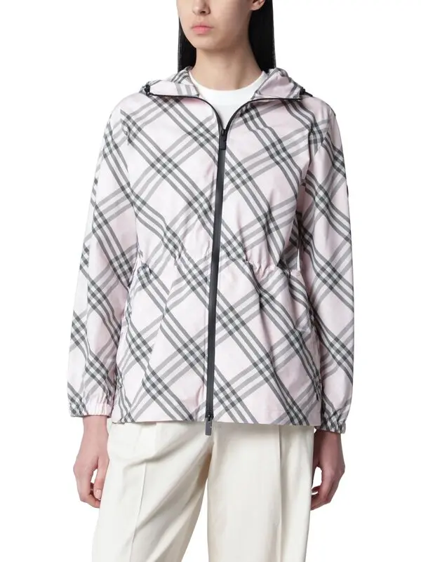 Burberry Whitstable Check Lightweight Jacket - Pink
