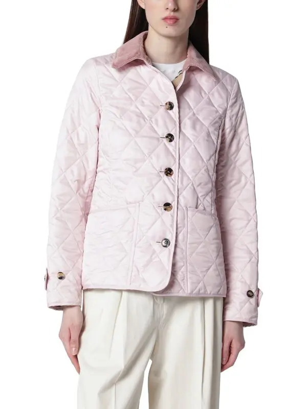 Burberry Quilted Jacket - Pink