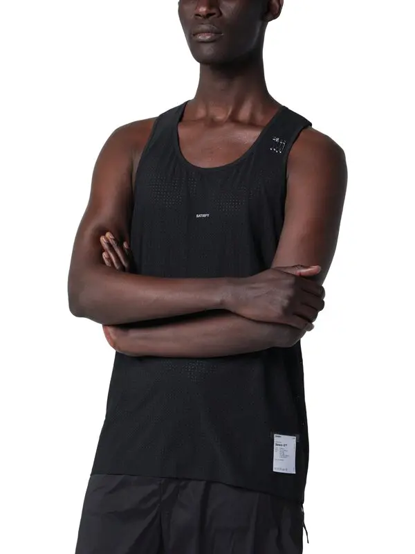 Satisfy Breathable Space-o Tank Top - Black