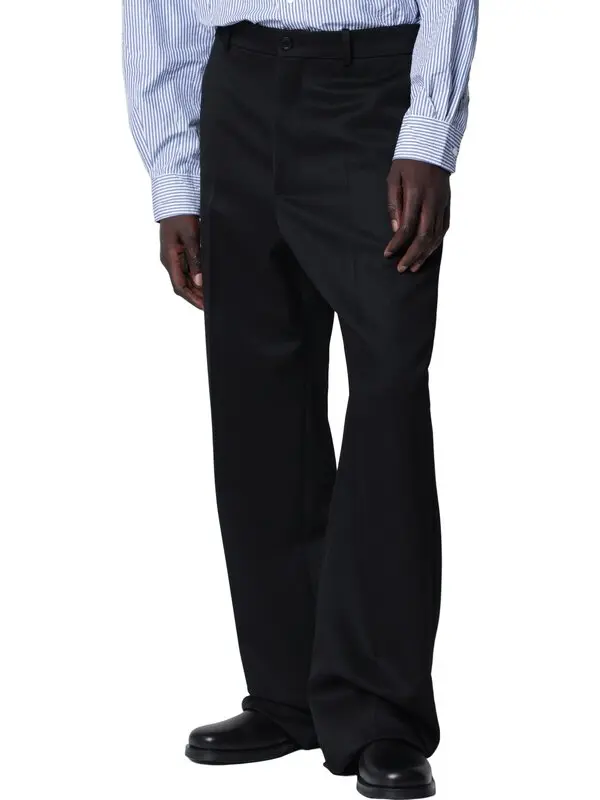 Balenciaga Too Far Tailored Trousers - Black
