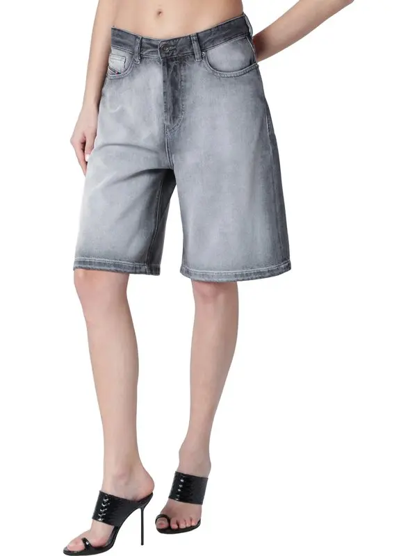 DIESEL® Denim Bermuda Shorts - Black