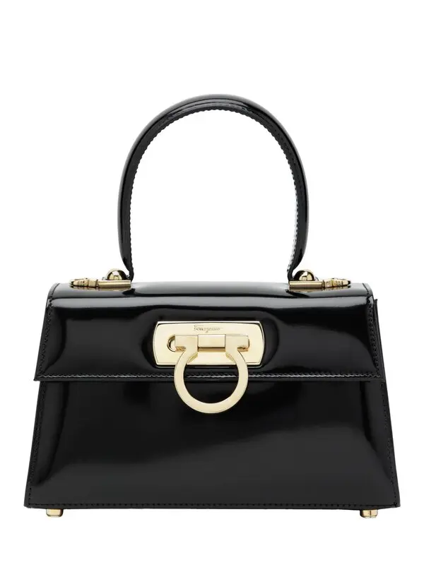FERRAGAMO Top Handle Bag - Black