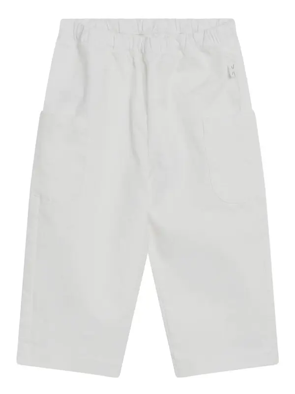 TEDDY & MINOU Cotton Trousers - White
