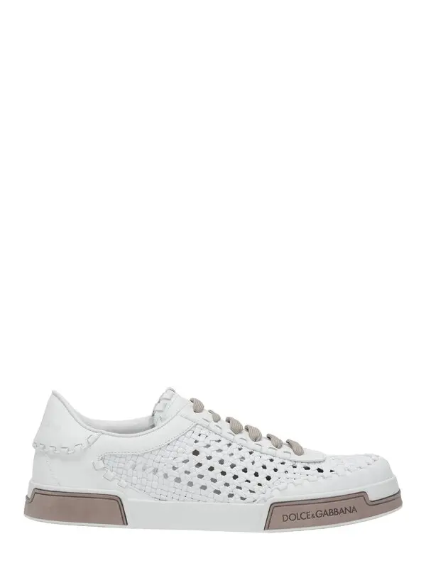 Dolce & Gabbana Portofino Yacht Sneakers - White