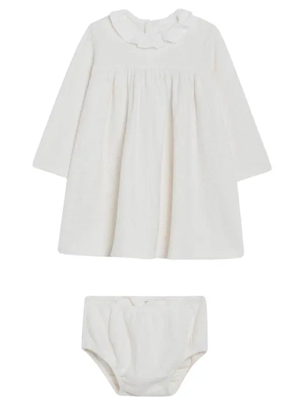 TEDDY & MINOU Dress With Bloomers - White