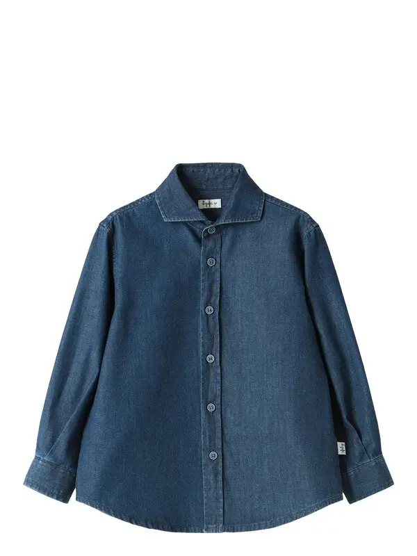 IL GUFO Denim Shirt - Blue