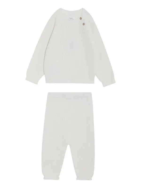 TEDDY & MINOU Two-piece Set - White