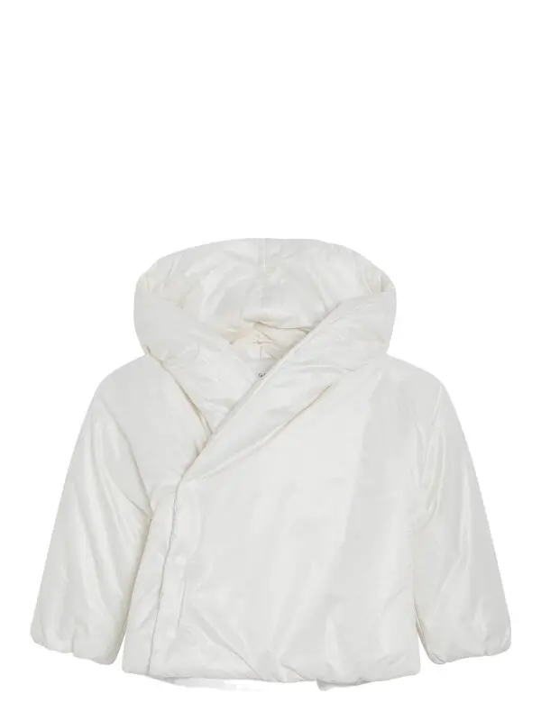 TEDDY & MINOU Hooded Puffer Jacket - White