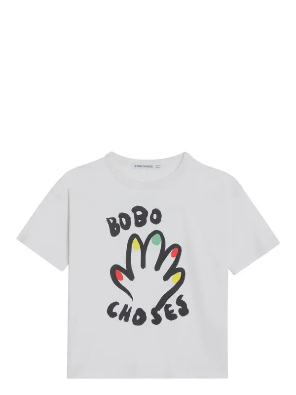 BOBO CHOSES T-shirt With Logo Print - White