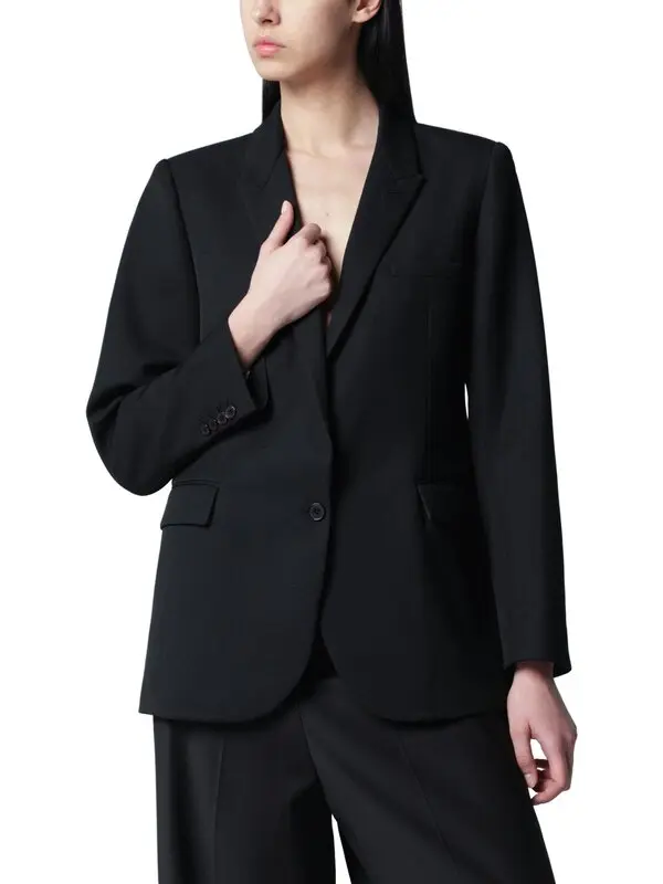 THE FRANKIE SHOP Amelia Tailored Blazer - Black