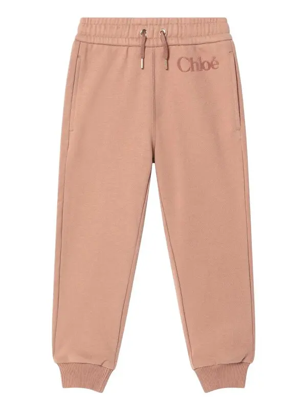 Chloé Logo Joggers - Pink
