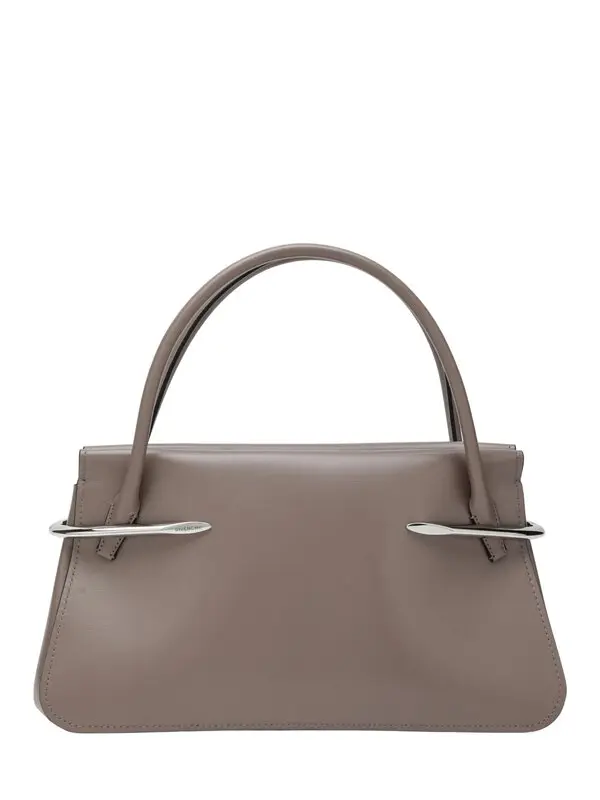 Givenchy Pinch Medium Leather Bag - Grey