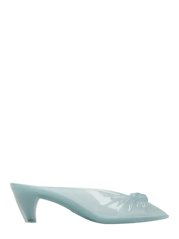 Chloé Jelly Clogs In Tpu - Light Blue