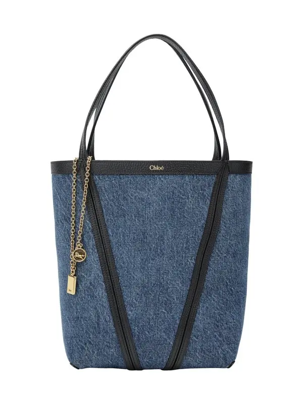 Chloé Spin Tote Bag - Blue