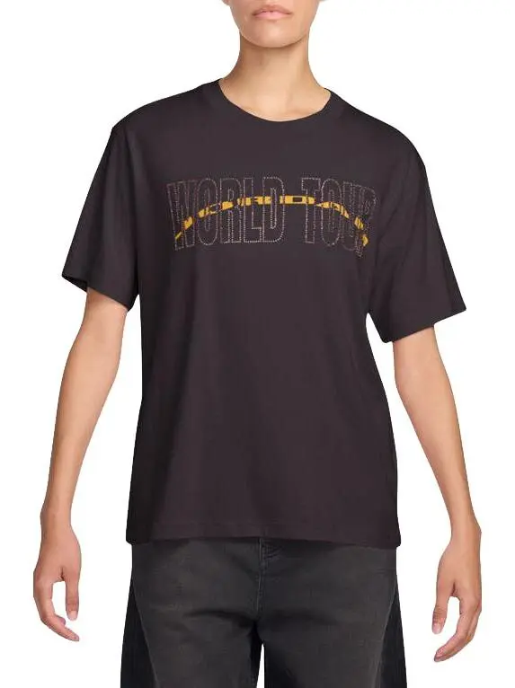 JORDAN World Tour Cotton Graphic T-shirt - 045 Offnor