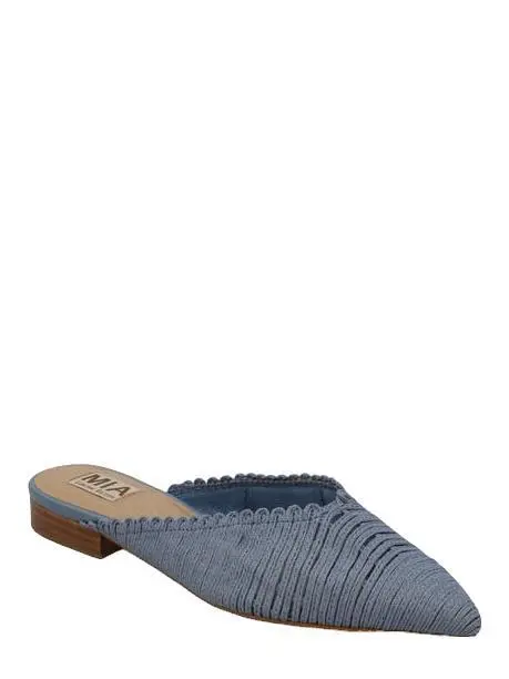 Mia Abia Pointed Toe Mule - Denim