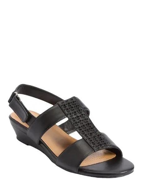 COMFORTVIEW Lila Sandal - Black