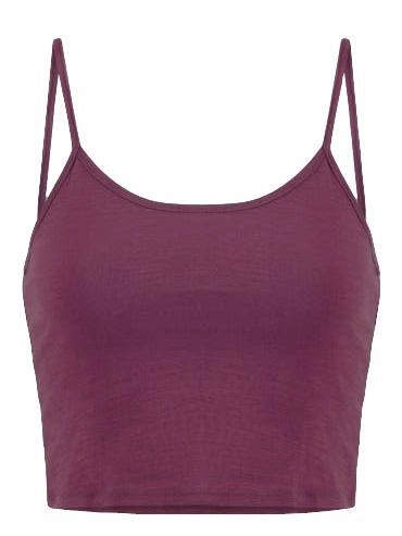 LEZAT Tegan Organic Cotton Cami Tank - Denim