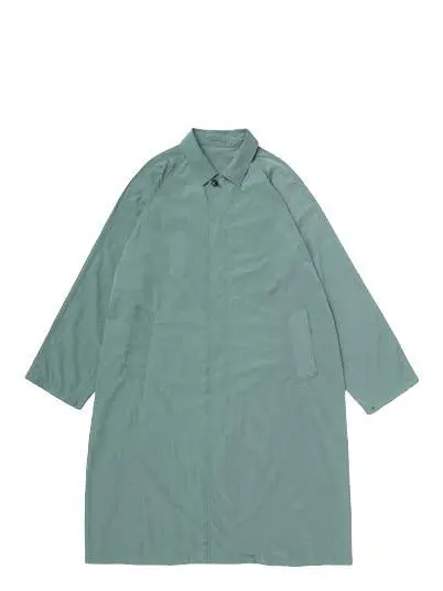 VOWELS Packable Nylon Coat - Light Sage