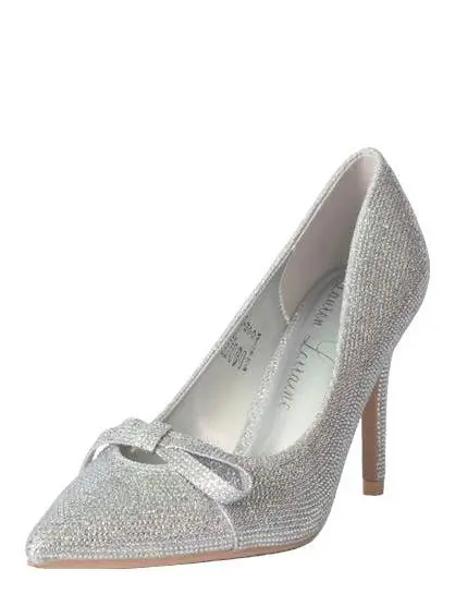 LAUREN LORRAINE Casablanca Pumps - Silver