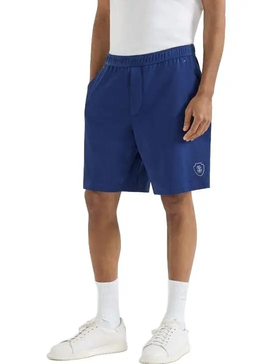 Brunello Cucinelli Interlock Bermuda Shorts - Avio Blue