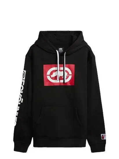 ECKO Logo Hoodie - Black