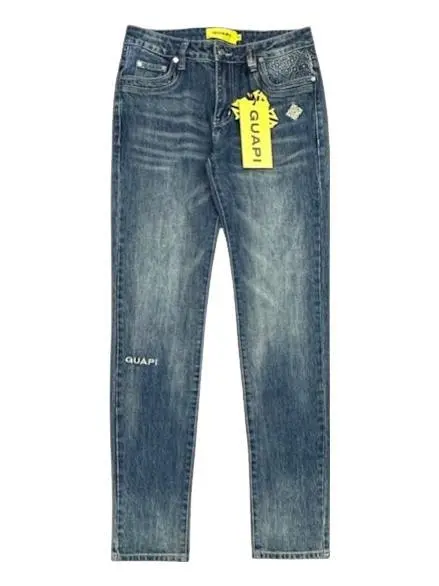 GUAPI Basics Regular Denim Jeans - Royal Blue