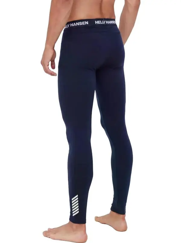 Helly Hansen Lifa Logo-waistband Leggings - Blue