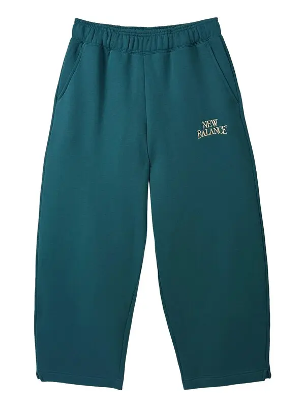 NEW BALANCE Trackside Fleece Barrel Pant - Green