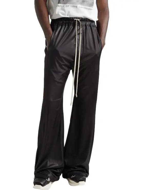 Rick Owens Wide Pusher Pants - Black