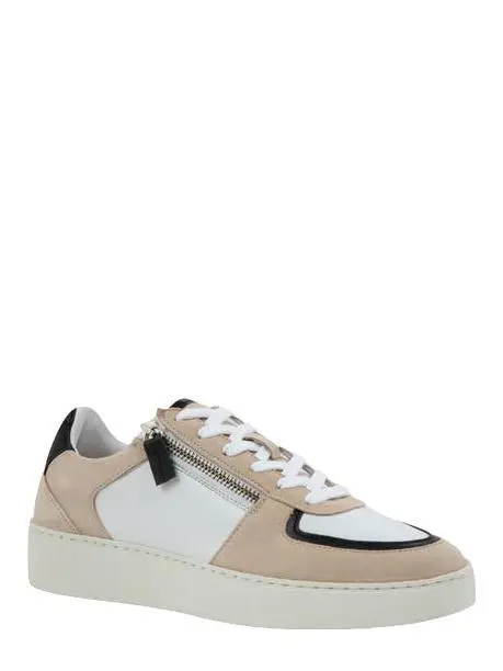 Naot Newbury Leather Sneakers - Almond Neutral Multi