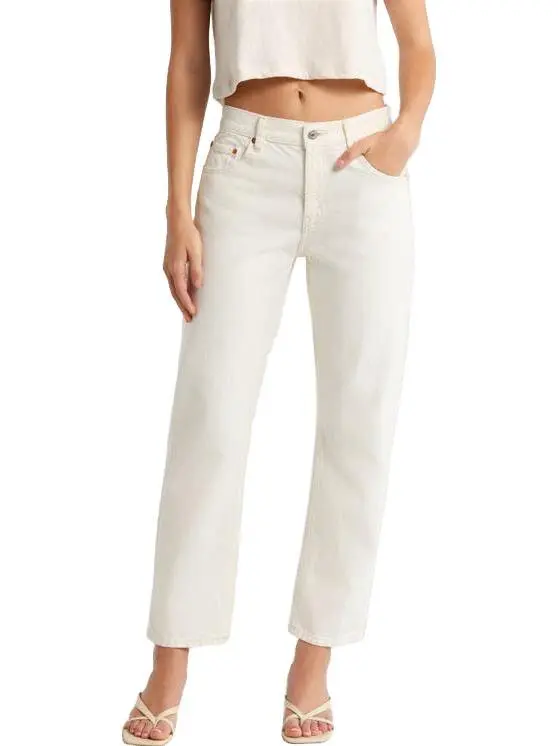RE/DONE Blondie Crop Jeans - Crema