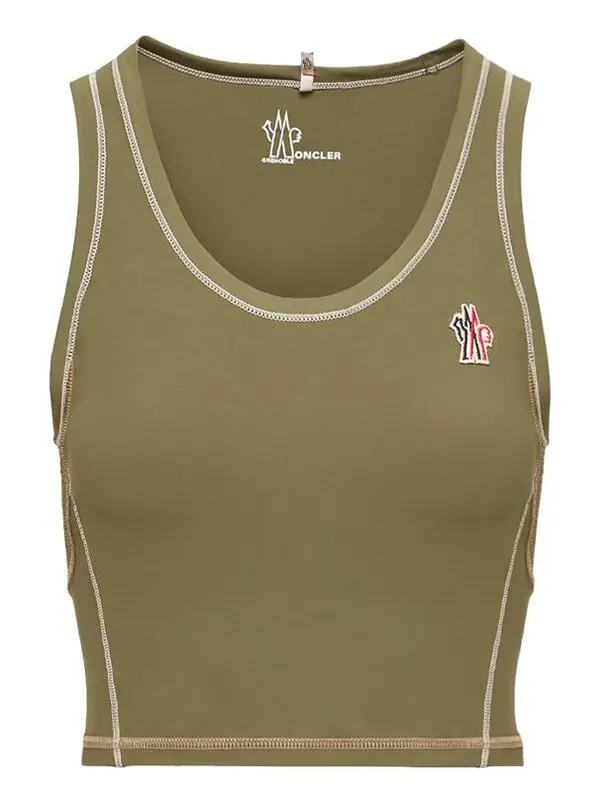 Moncler Polartec Tank Top - Green