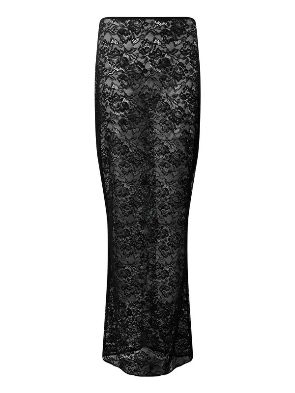 Bluebella Fallon Long Skirt - Black