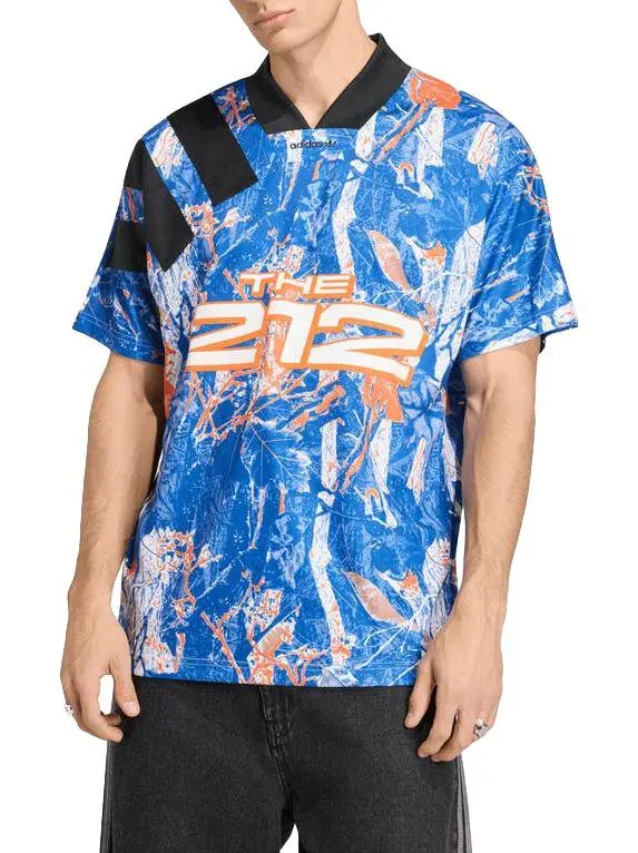 Adidas Fifa World Cup 2026™ New York Soccer Jersey - Black/orange/royal