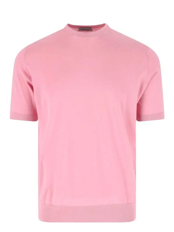 John Smedley T-shirt "kempton - Pink