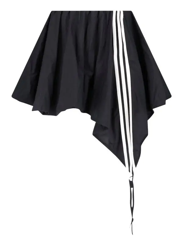 Y3 Asymmetrical "balloon" Mini Skirt - Black