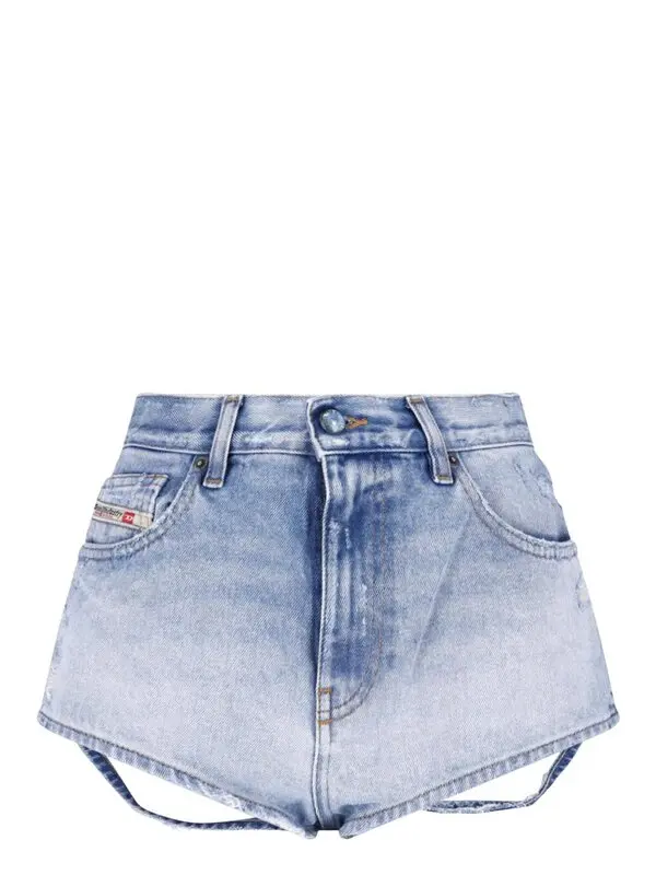 DIESEL® Denim De-lunar Shorts - Blue
