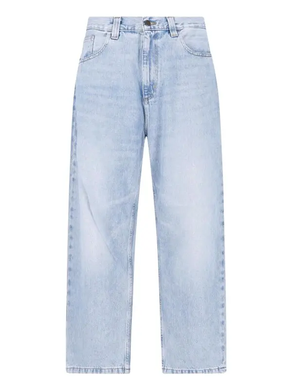 Carhartt Work In Progress Brandon" Wide Leg Jeans - Blue