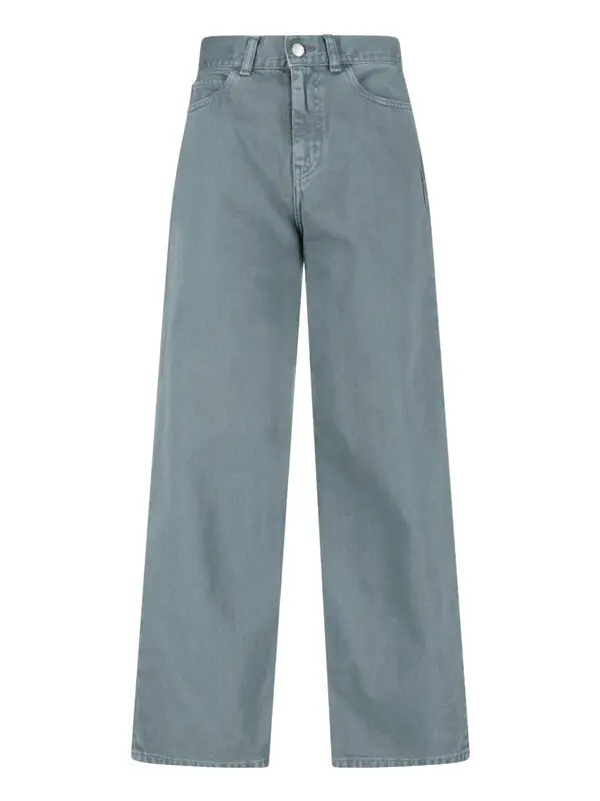 Carhartt Work In Progress Wide Leg Brandon Jeans - Green