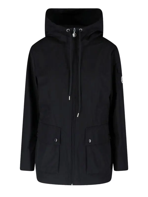 Moncler Leandro Hooded Parka - Black