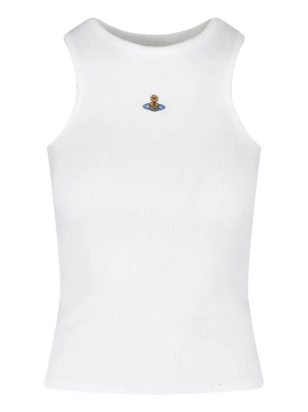 VIVIENNE WESTWOOD Tank Top "90s Vest - White