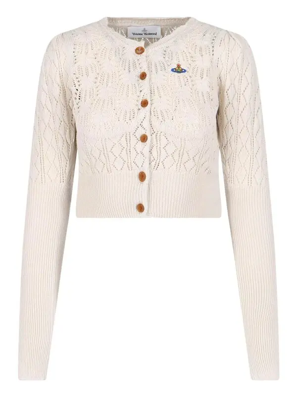 VIVIENNE WESTWOOD Ella Cardigan - Cream