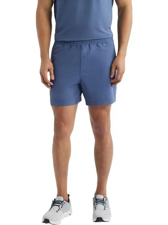 Zella Circuit 5-inch Lined Training Shorts - Blue Vintage