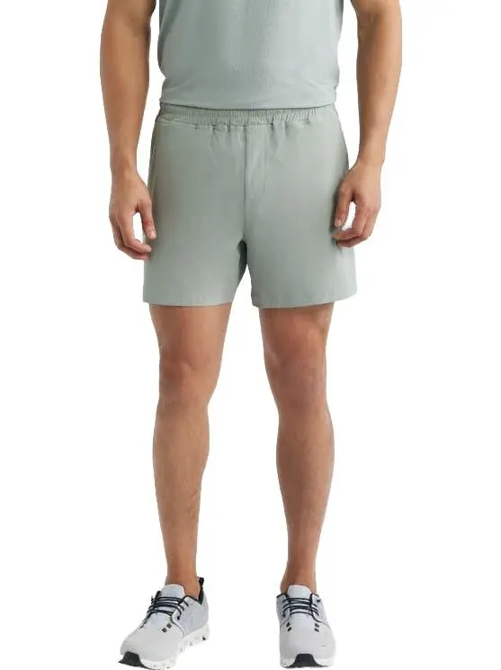 Zella Circuit 5-inch Lined Training Shorts - Green Slate