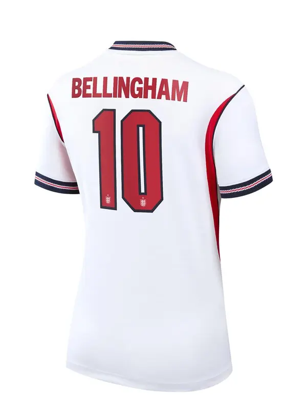 Nike Jude Bellingham England National Team 2026 Stadium Home Dri-fit Soccer Jersey - White