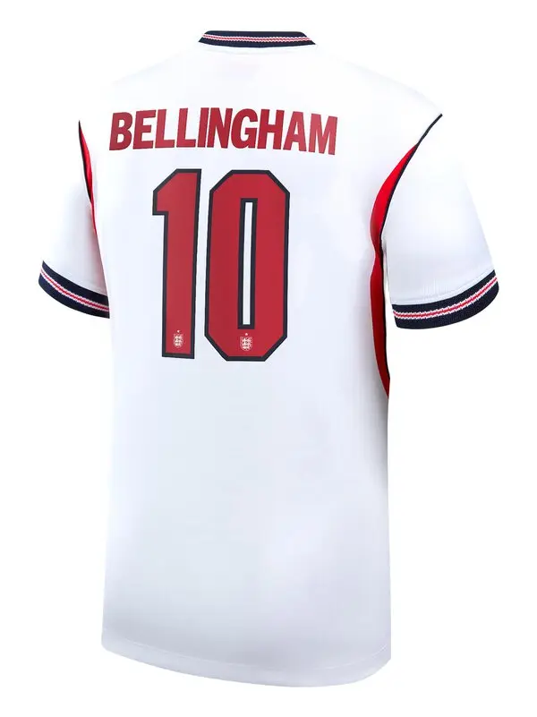 Nike Jude Bellingham England National Team 2026 Stadium Home Dri-fit Soccer Jersey - White