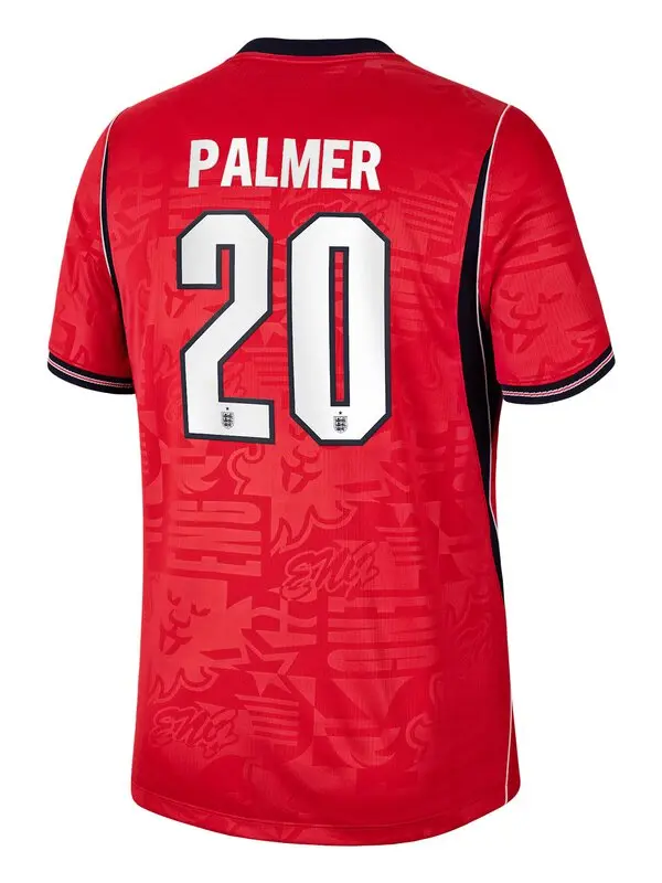Nike Cole Palmer England National Team 2026 Stadium Away Dri-fit Soccer Jersey - Red