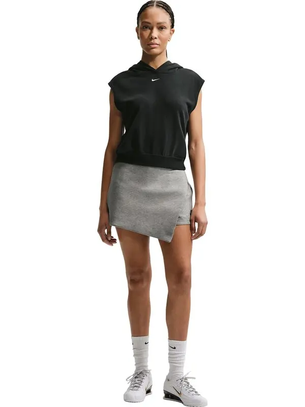 Nike Sportswear Tech Fleece Mid-rise Skort - Grey