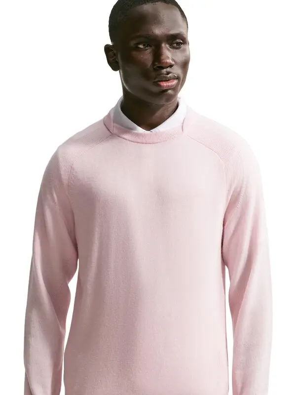 Nike Tailored Performance Golf Crew-neck Top - Pink